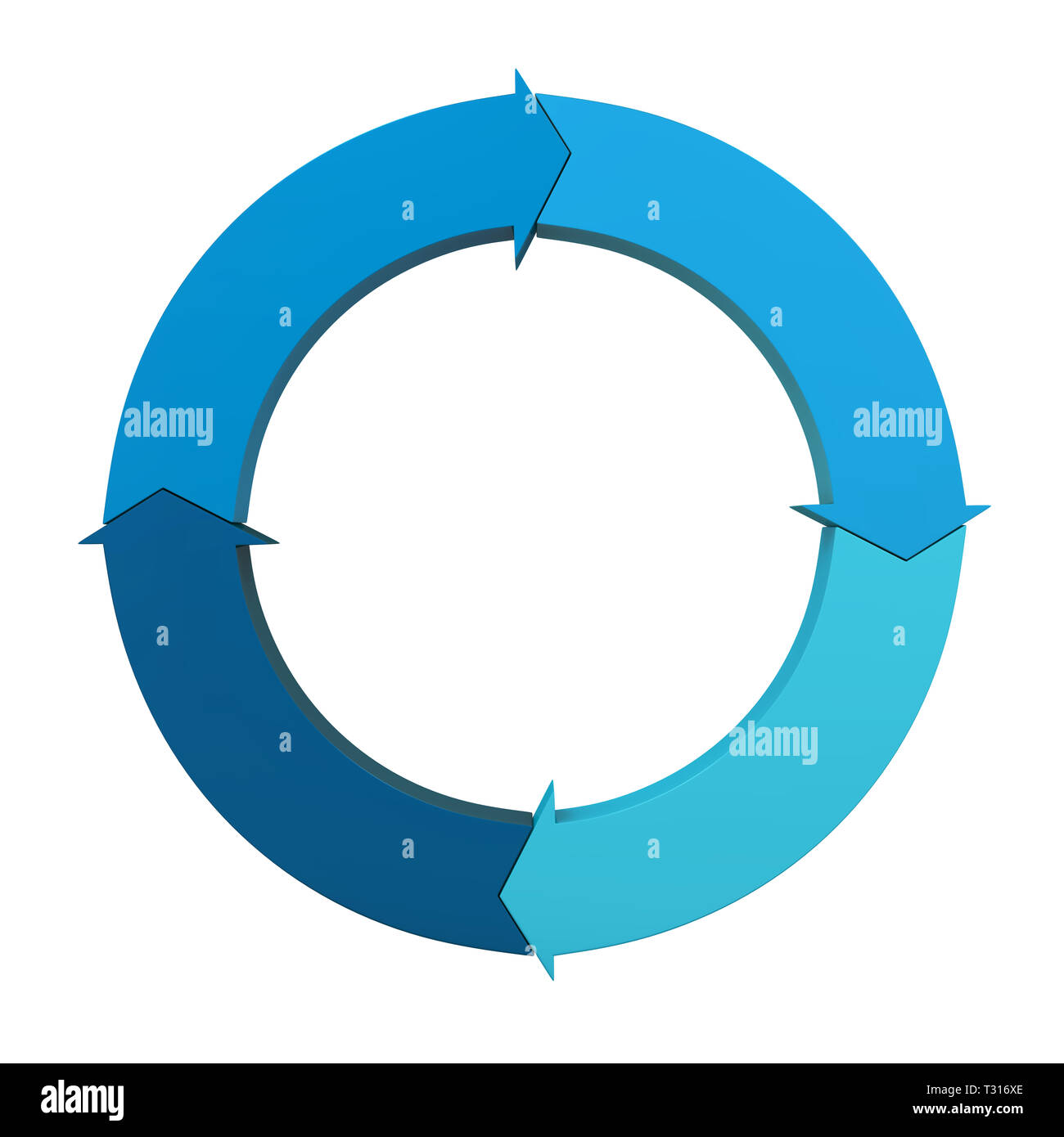 Arrow circle circular hi-res stock photography and images - Alamy