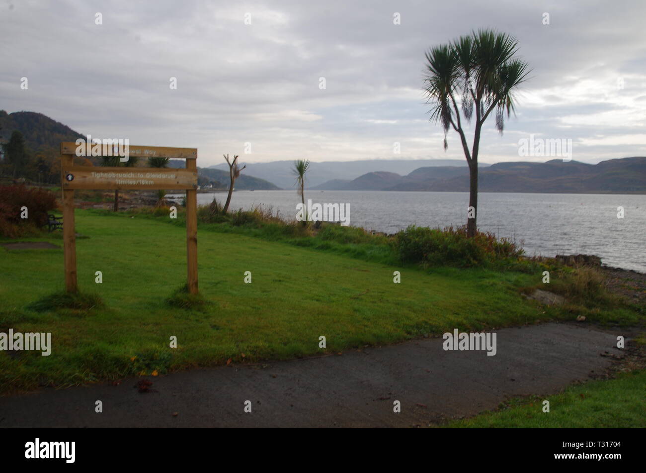 Kames. Kyles of Bute. The Loch Lomond and Cowal Way. Cowal peninsula ...