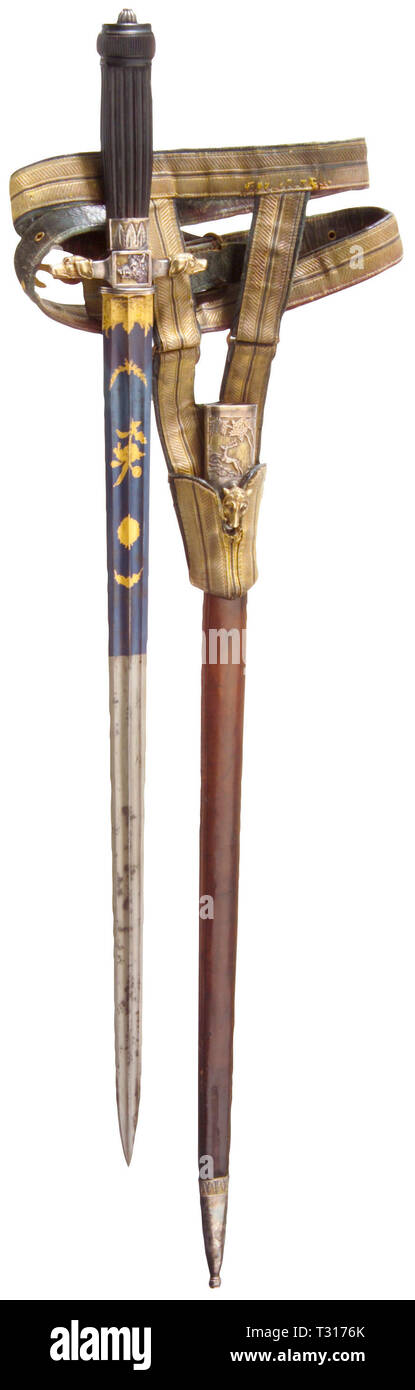 weapons, hunting dagger, 18th century, Additional-Rights-Clearance-Info ...