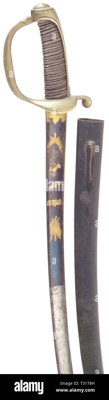 weapons, swords, backsword, sabre, 19th century, Additional-Rights ...