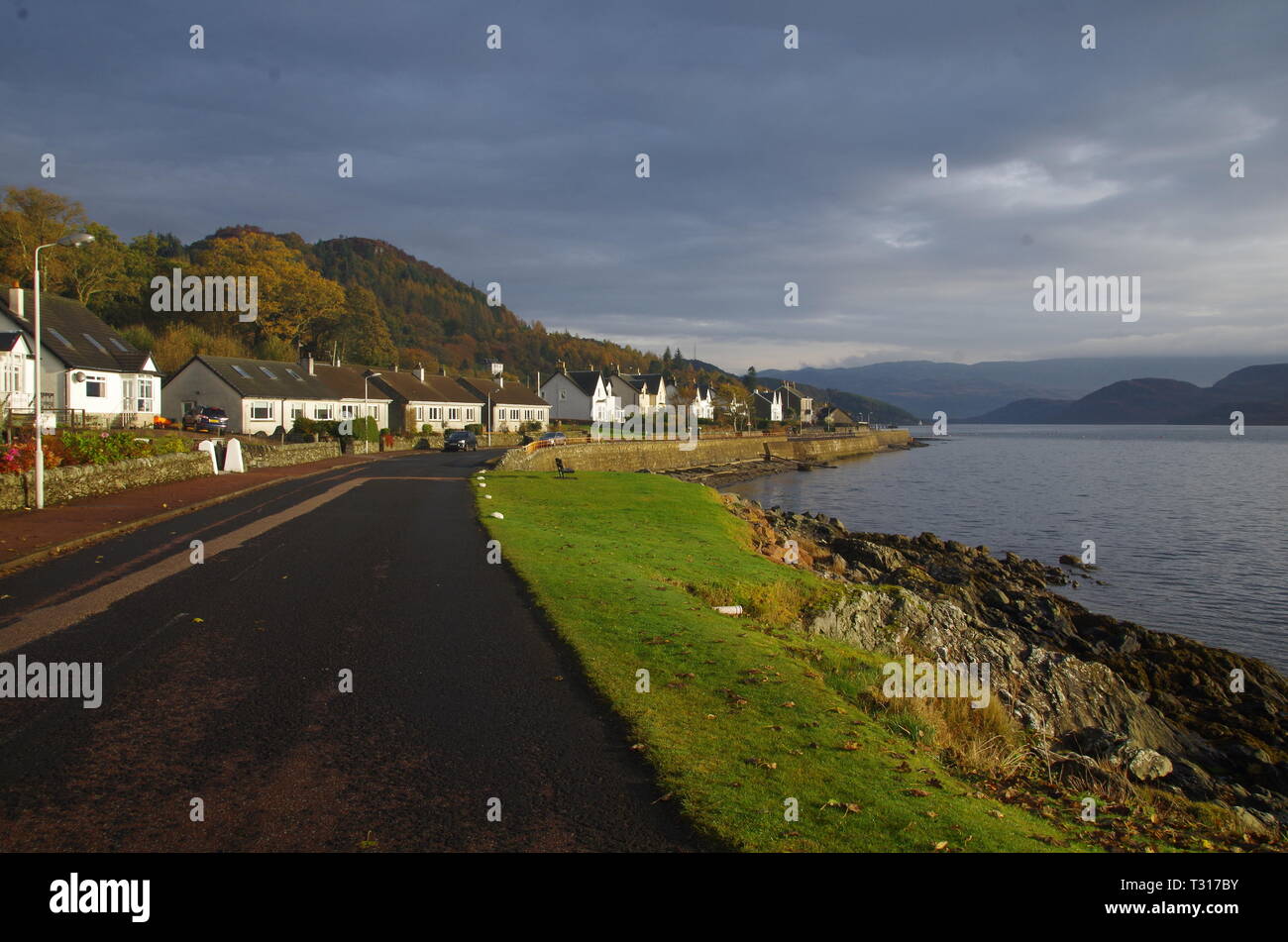 Kames. Kyles of Bute. The Loch Lomond and Cowal Way. Cowal peninsula ...