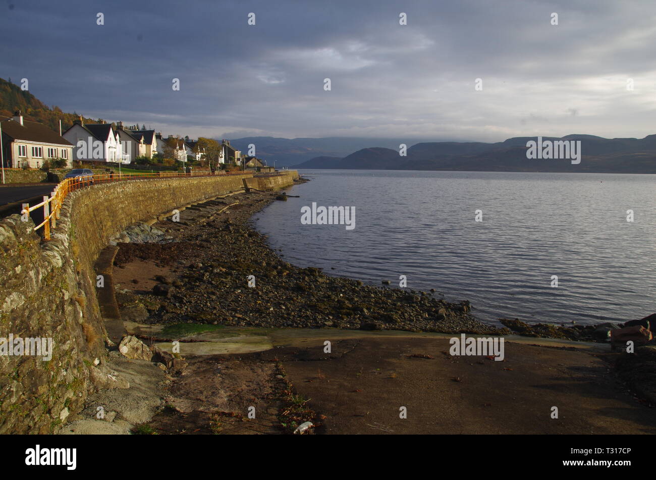 Kames. Kyles of Bute. The Loch Lomond and Cowal Way. Cowal peninsula ...