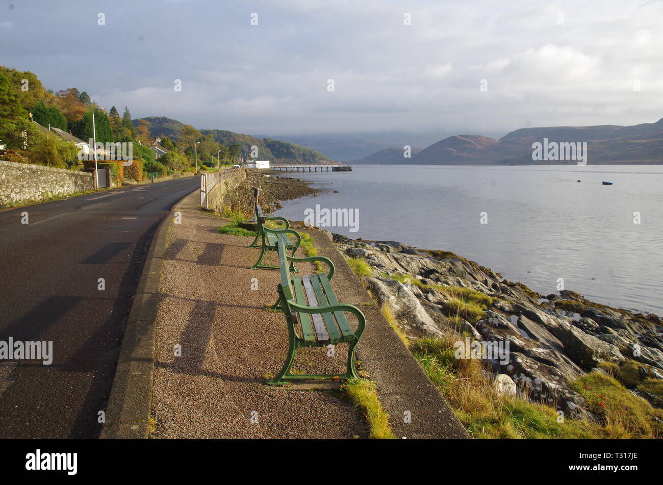 Kames. Kyles of Bute. The Loch Lomond and Cowal Way. Cowal peninsula ...