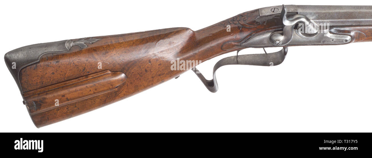LONG ARMS, caplock rifle, German, circa 1780, Additional-Rights ...