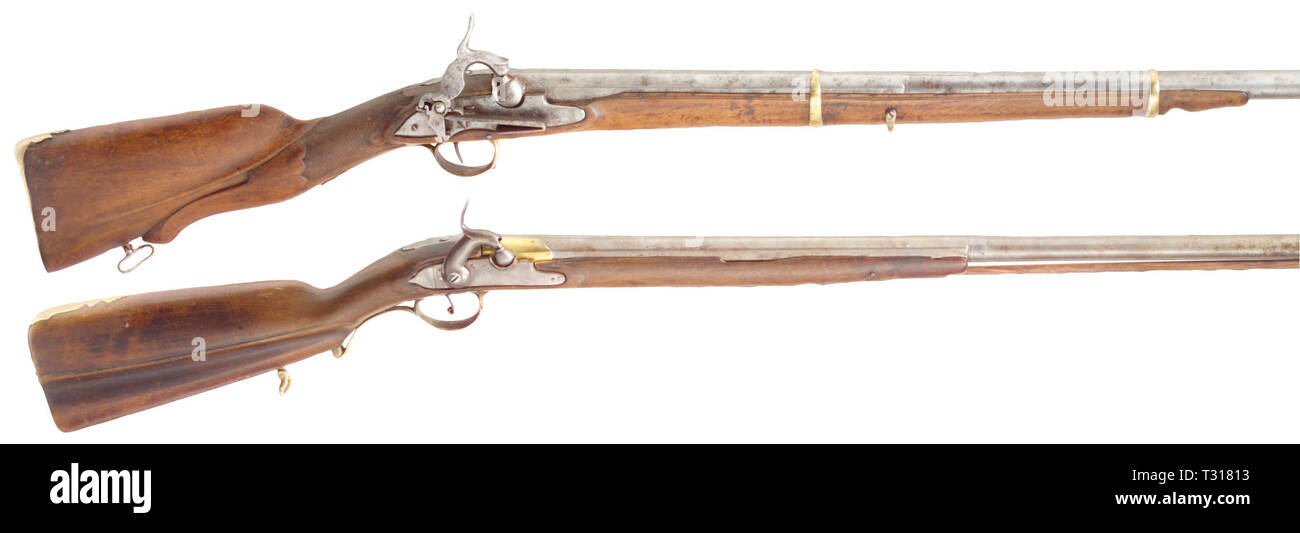 Flintlock rifles Cut Out Stock Images & Pictures - Alamy