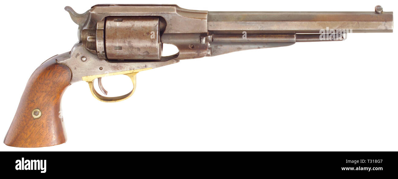 Small arms, revolver, Remington New Model Army, Conversion, caliber .44 ...