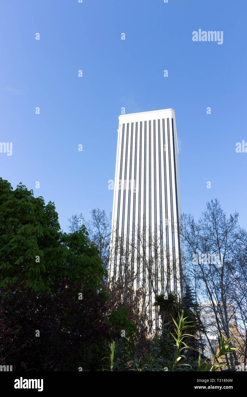 Picasso tower madrid hi-res stock photography and images - Alamy