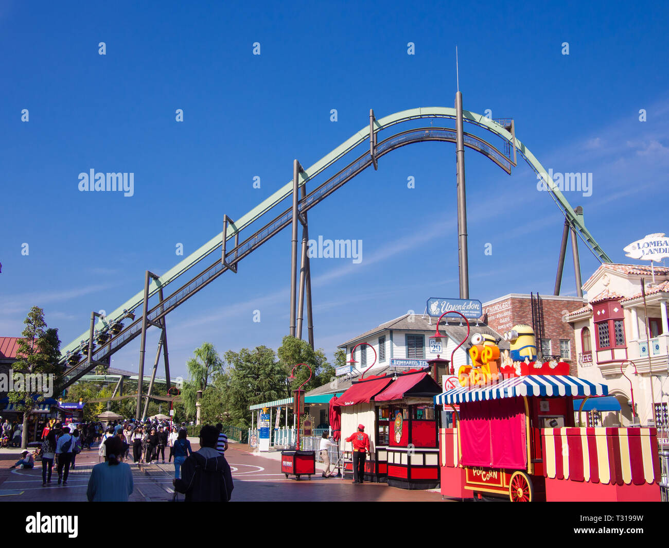 Universal studios japan coaster hi-res stock photography and images - Alamy