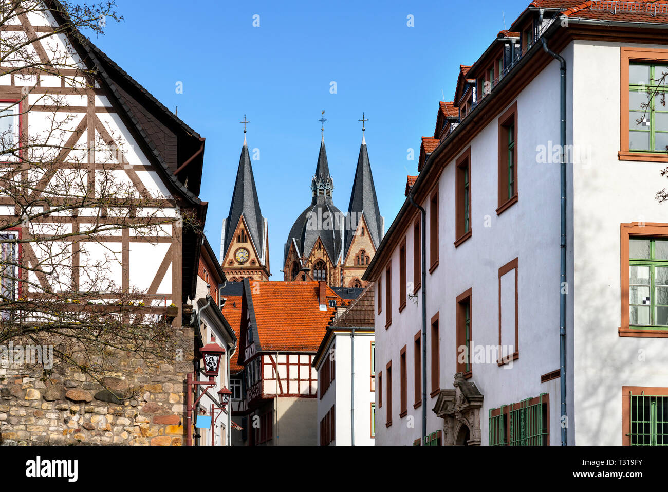 Cathedral of the bergstrasse hi-res stock photography and images - Alamy