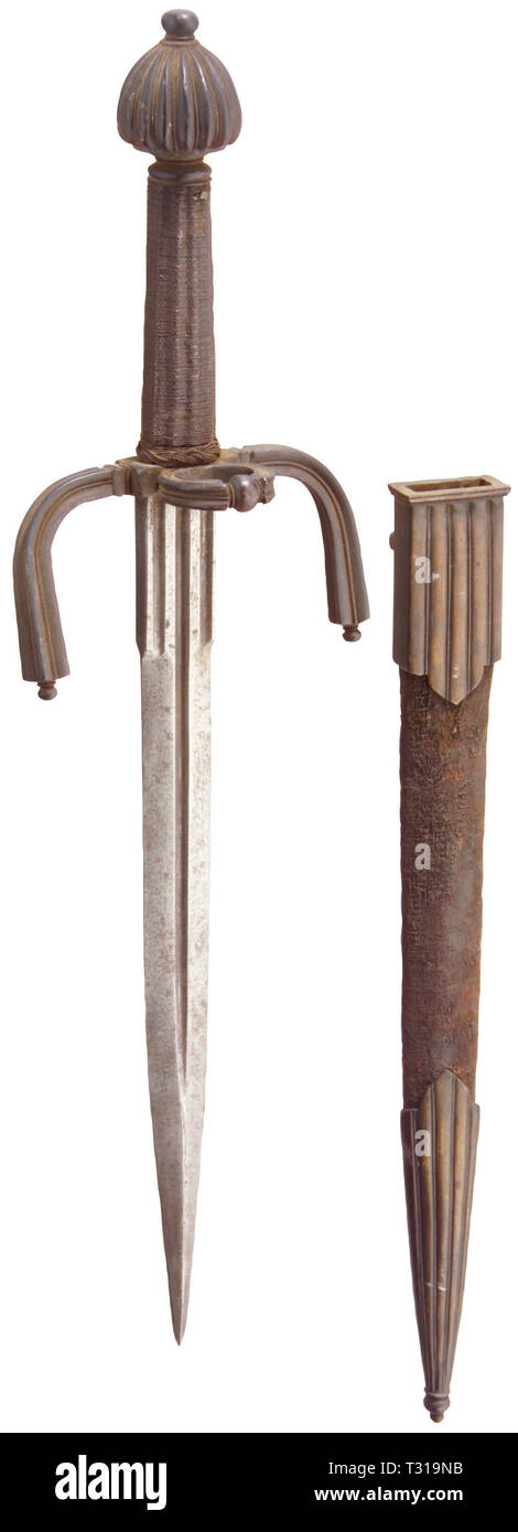 weapons, dagger, 17th century, 17th century, Additional-Rights ...