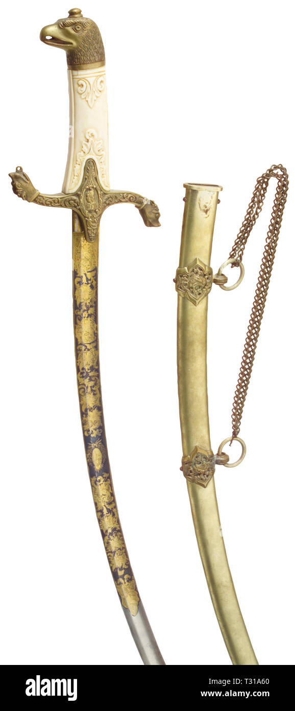 weapons, swords, backsword, sabre, 19th century, Additional-Rights ...