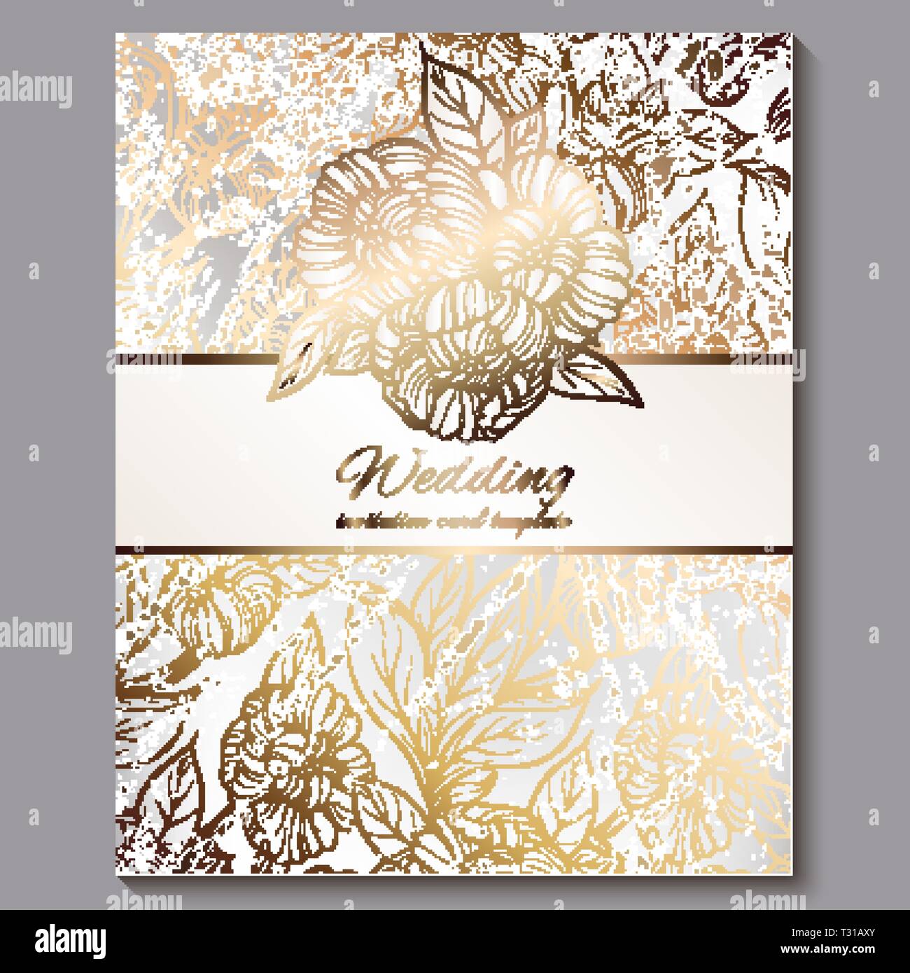 Baroque golden ancient royal Stock Vector Images - Alamy