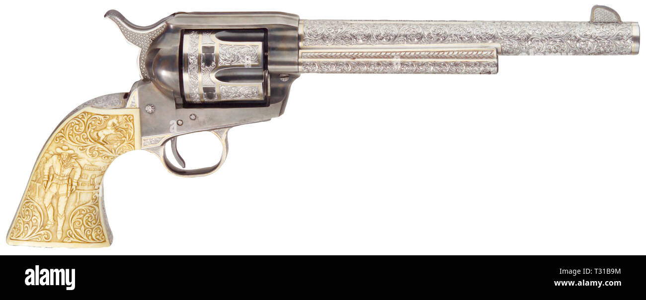Small arms, revolver, Colt Single Action Army Model 1873 Peacemaker ...