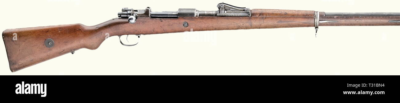 SERVICE WEAPONS, PERU, rifle Mauser model 1909, calibre 7,65 x 53 ...