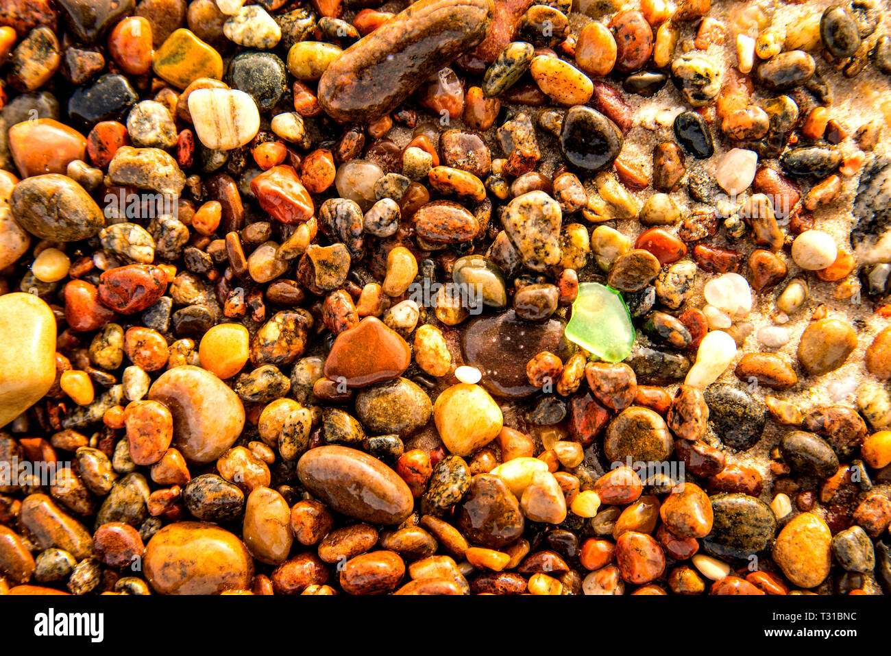 Pebbel beach hi-res stock photography and images - Alamy