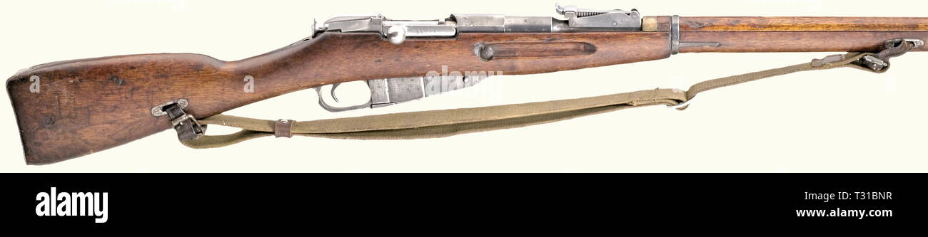 SERVICE WEAPONS, RUSSIA, rifle Mosin-Nagant model 1891/30, first model ...