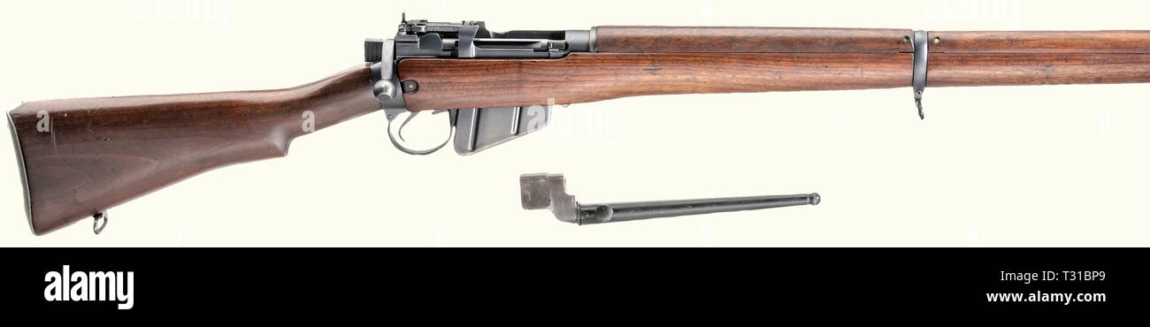 SERVICE WEAPONS, GREAT BRITAIN, rifle number 4 Mk I* Long Branch 1945 ...