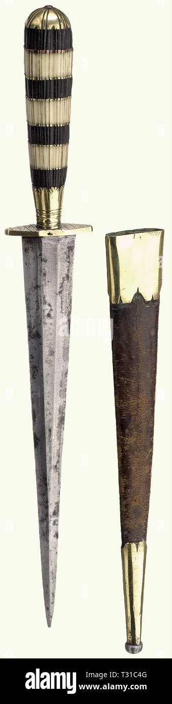 weapons, dagger, 17th century, 18th century, Additional-Rights ...