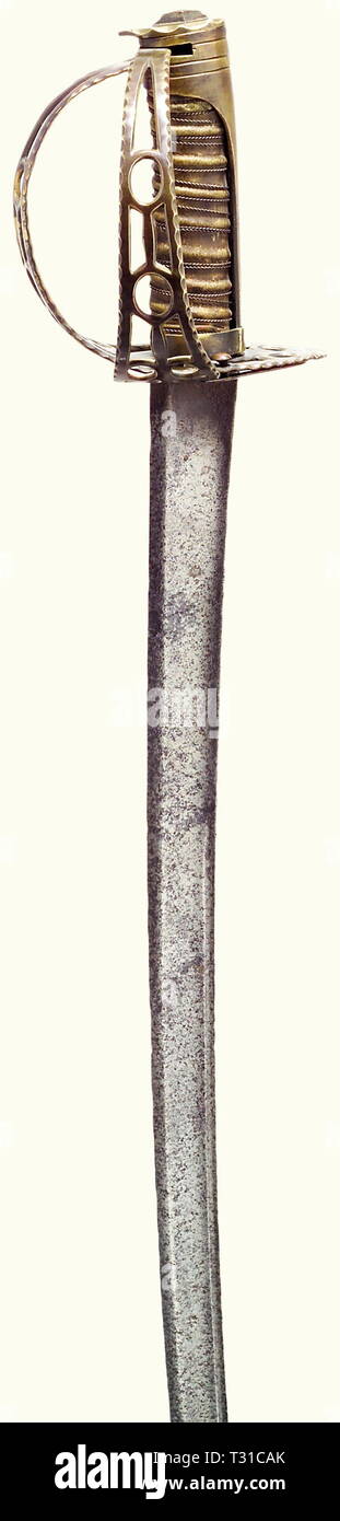 weapons, swords, backsword, sabre, 18th century, 19th century ...