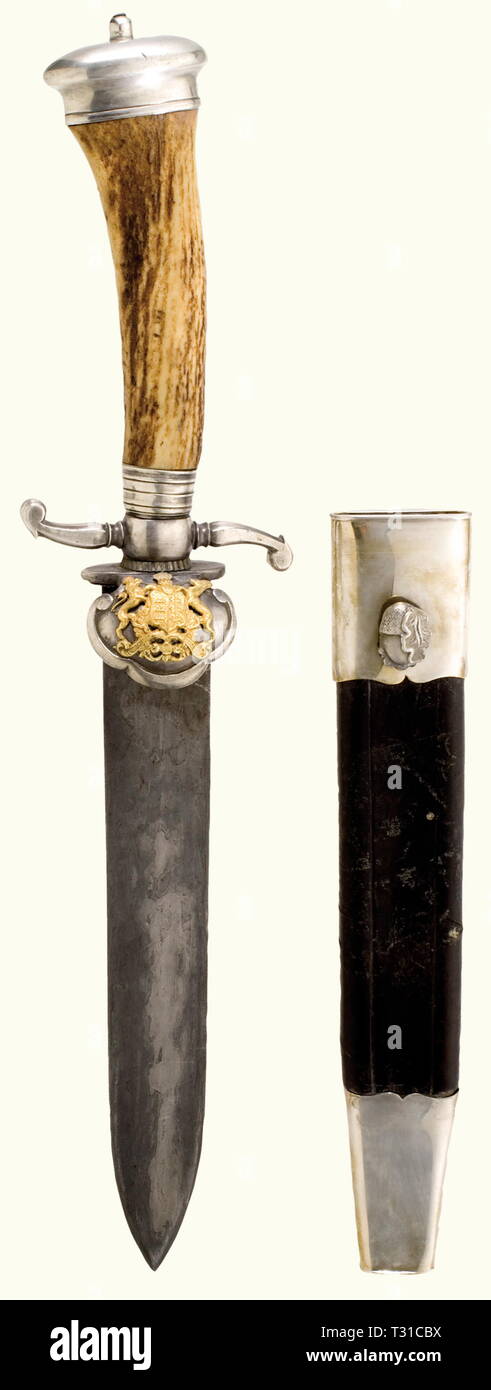 weapons, hunting dagger, 19th century, 20th century, Additional-Rights ...