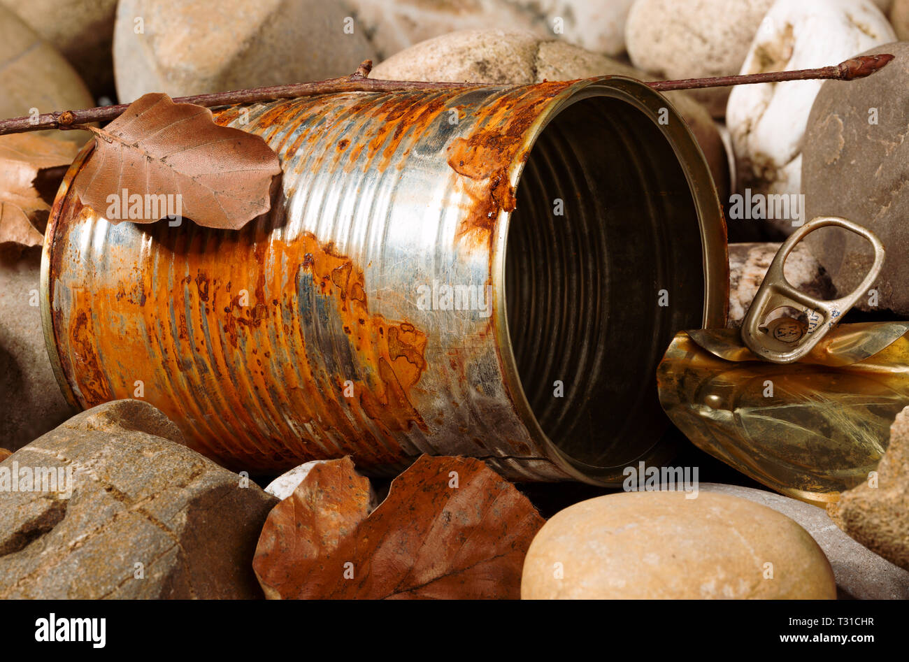 Empty tin can floor hi-res stock photography and images - Alamy