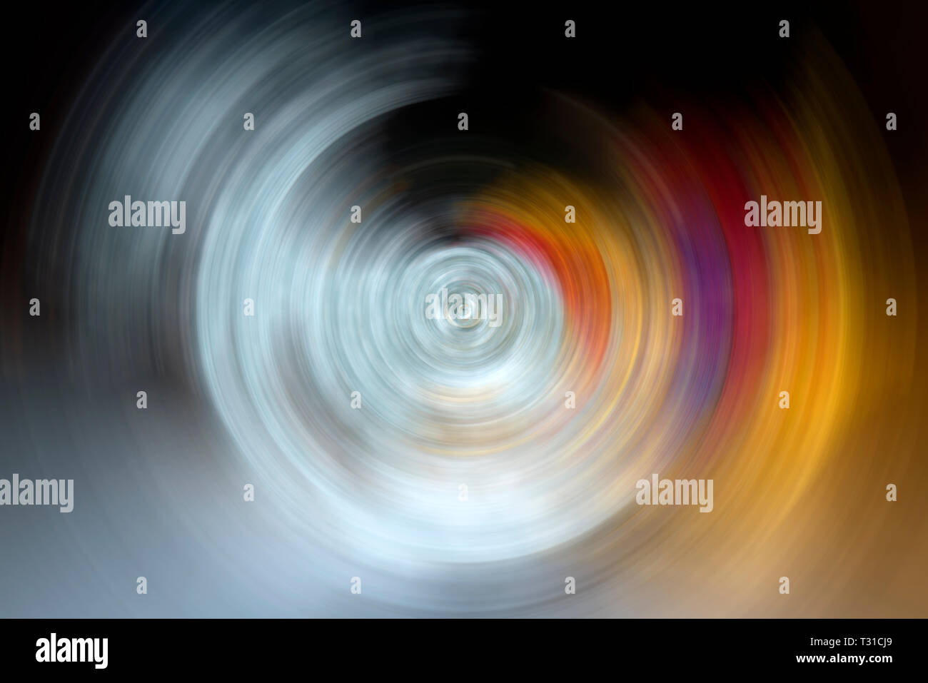 Abstract Background Of colorful Spin Circle Radial Motion Blur ...