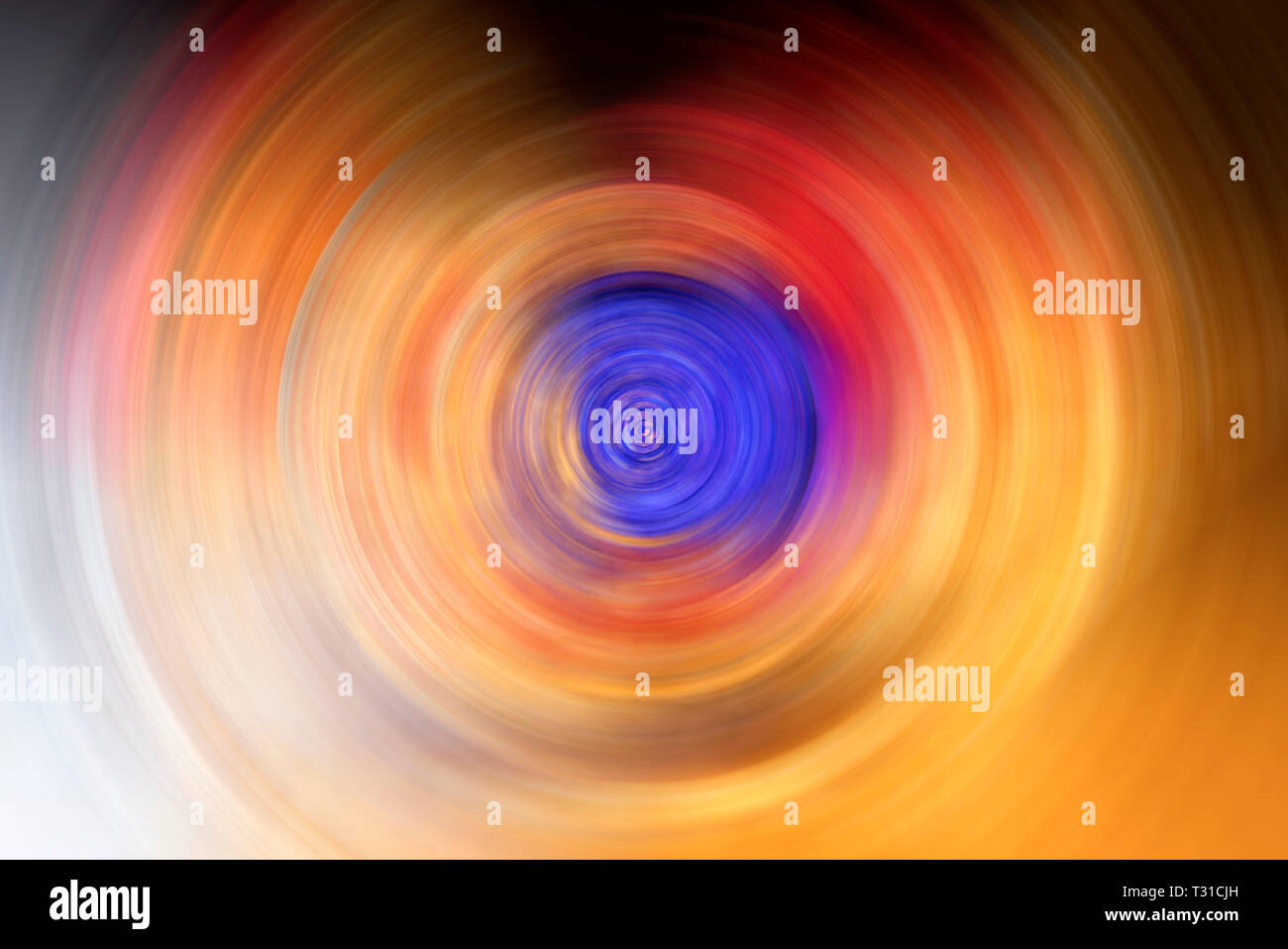 Abstract Background Of colorful Spin Circle Radial Motion Blur ...