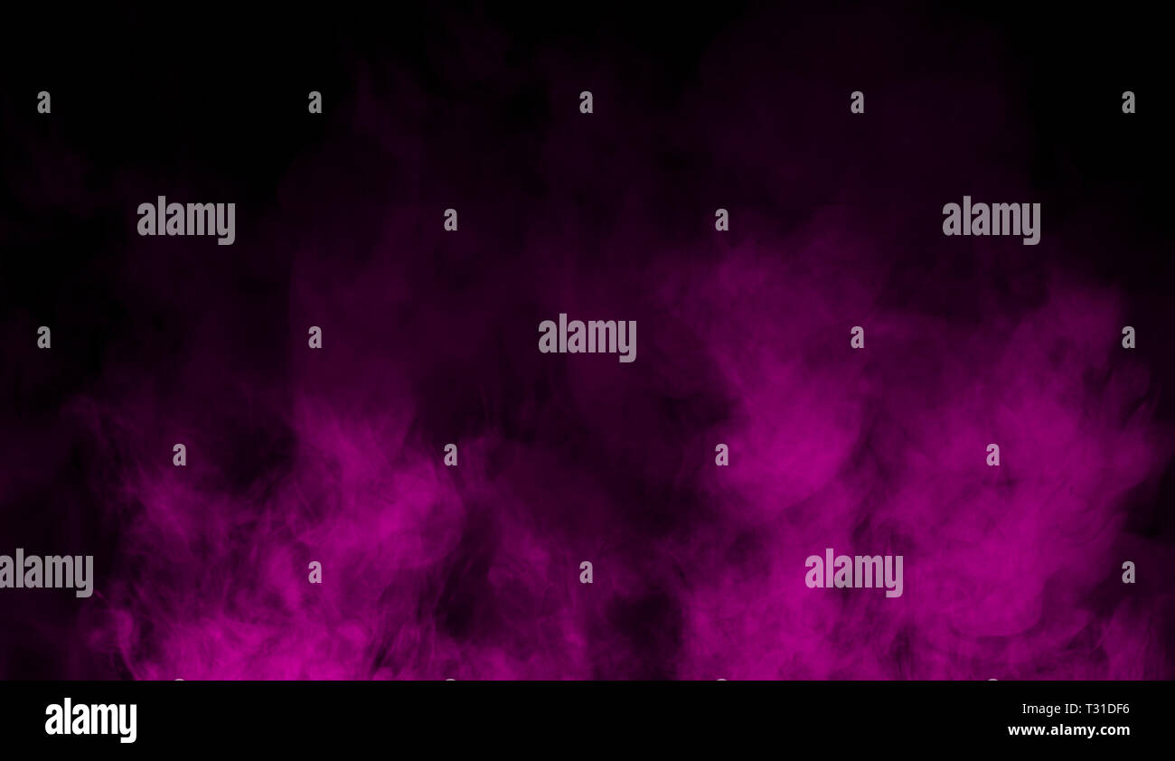 Purple smoke on the floor. Isolated texture overlays background Stock ...