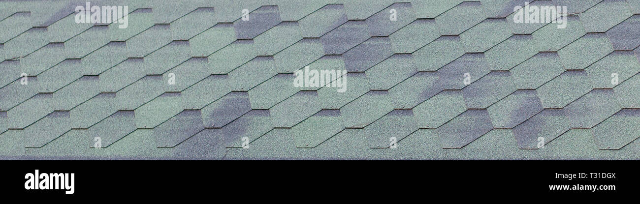 Soft roof, roof tiles, flexible shingles. Roof tiling texture. Flexible ...