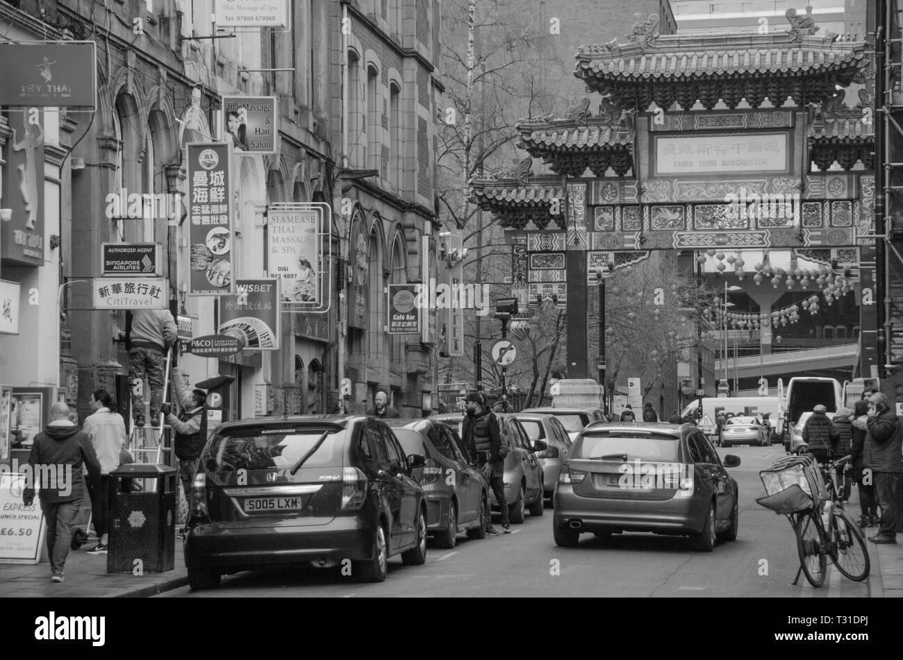 Largest chinatown Black and White Stock Photos & Images - Alamy