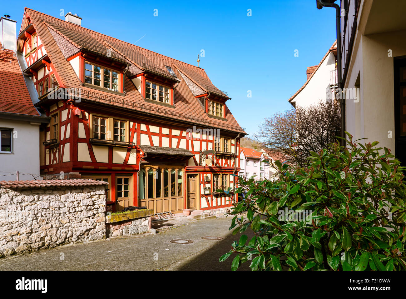 Heppenheim on the Bergstrasse, Germany Stock Photo - Alamy