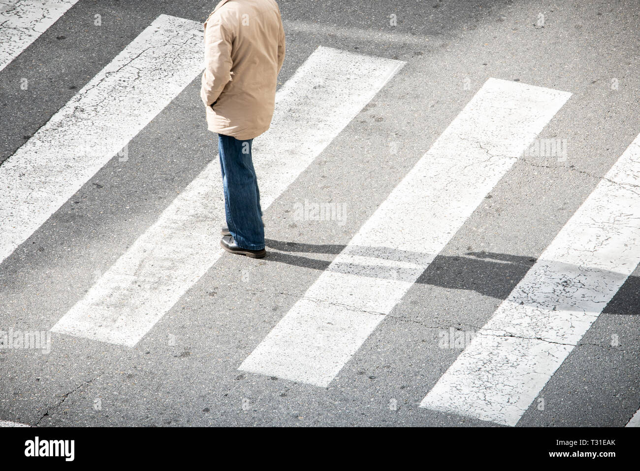 Crosswalk top hi-res stock photography and images - Alamy