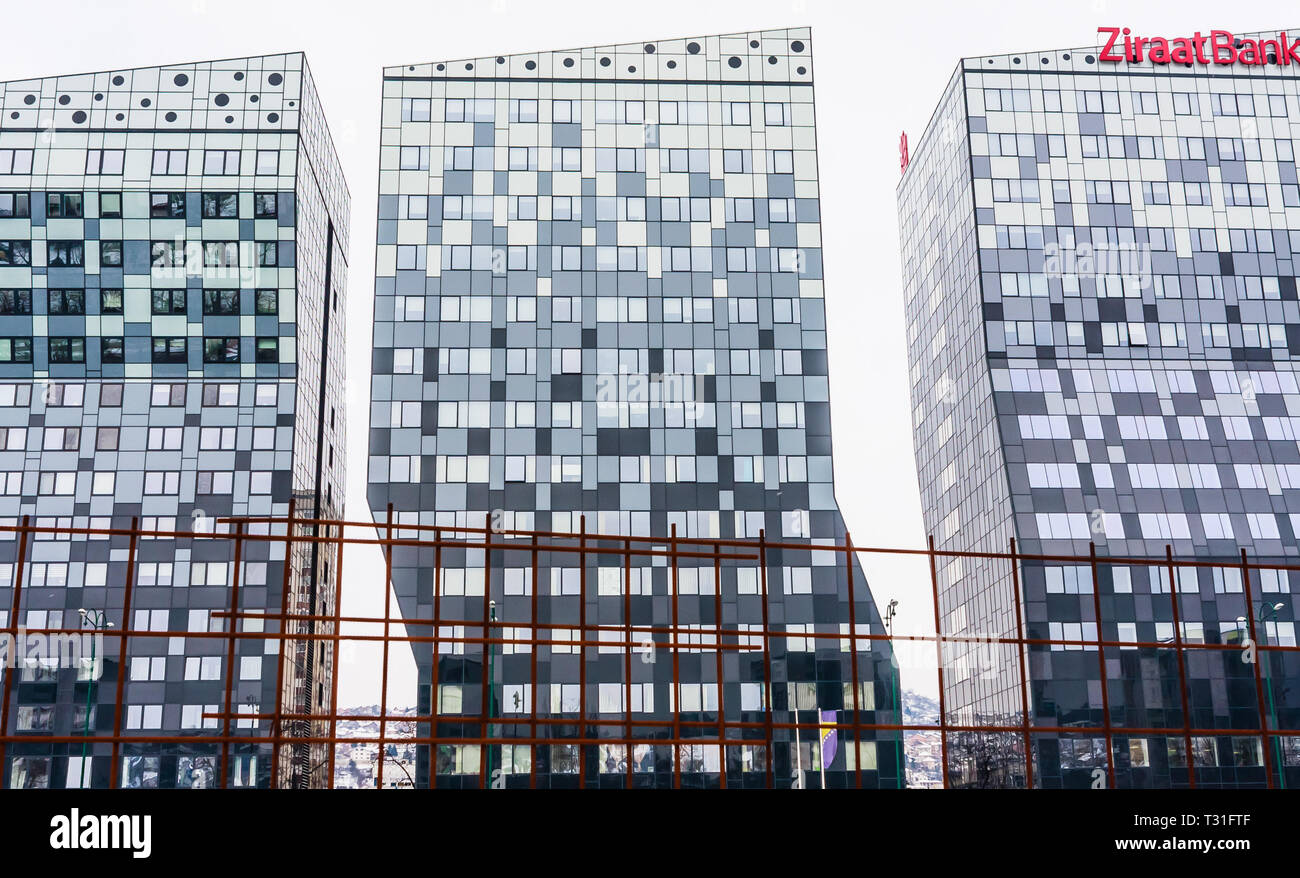 Sarajevo City Center (SCC), Sarajevo, Bosnia and Herzegovina. The SCC ...