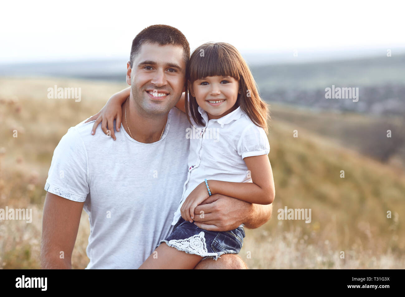 Father talking daughter hi-res stock photography and images - Alamy