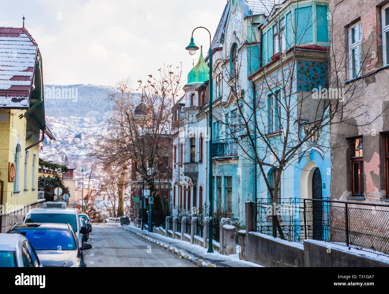Houses in Sarajevo, Bosnia and Herzegovina Stock Photo - Alamy