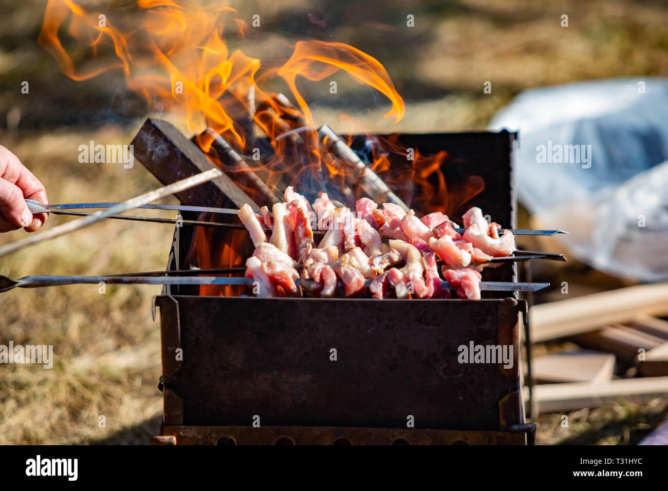 Fire close up hi-res stock photography and images - Alamy