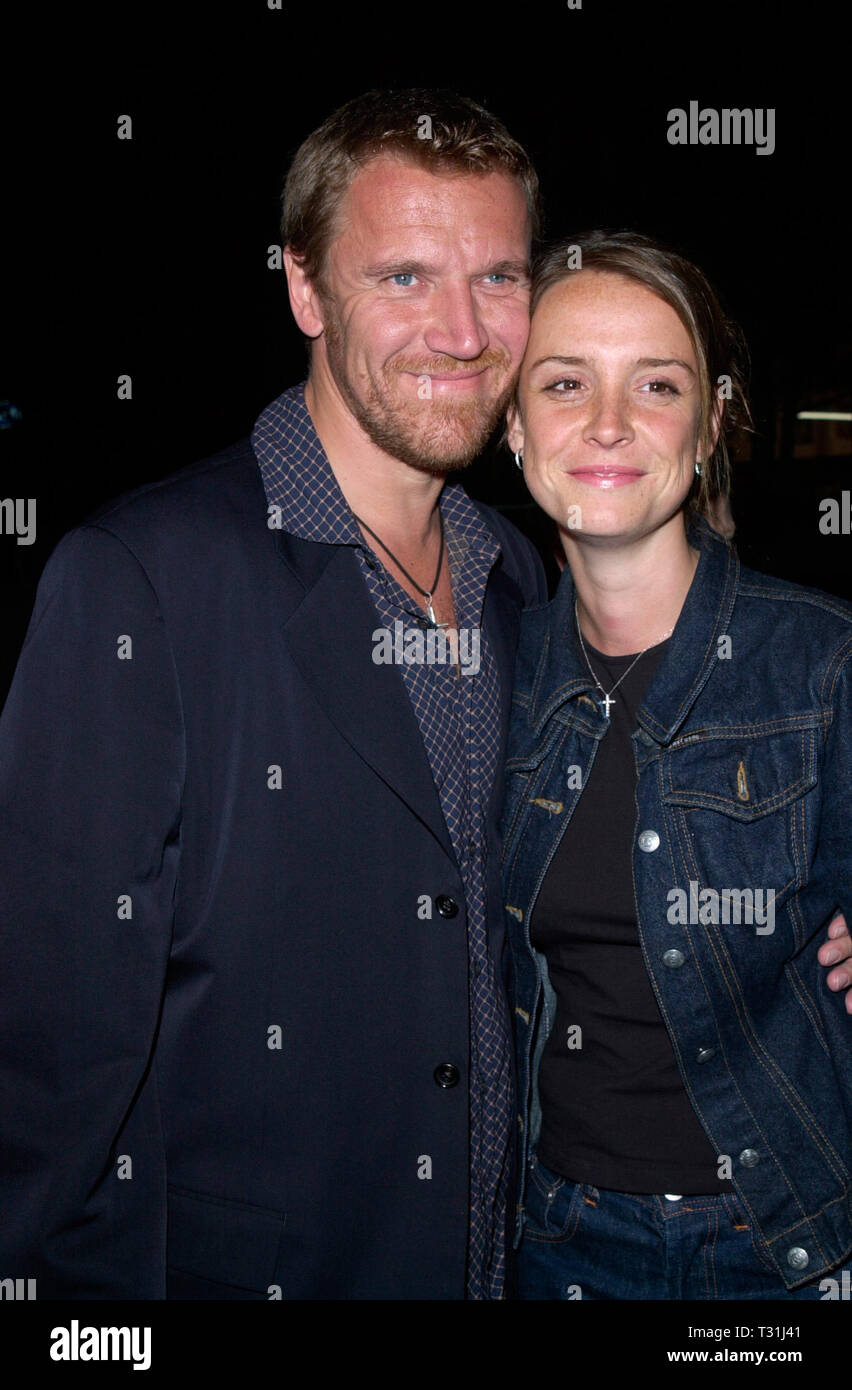 LOS ANGELES, CA. February 20, 2001: Director RENNY HARLIN & girlfriend ...