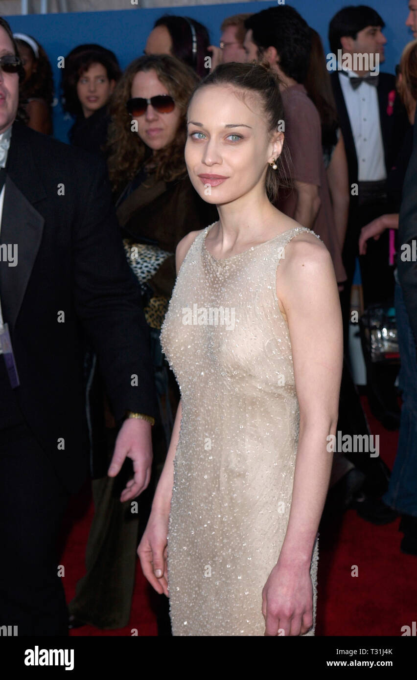 LOS ANGELES, CA. February 21, 2001: Singer FIONA APPLE at the 43rd ...