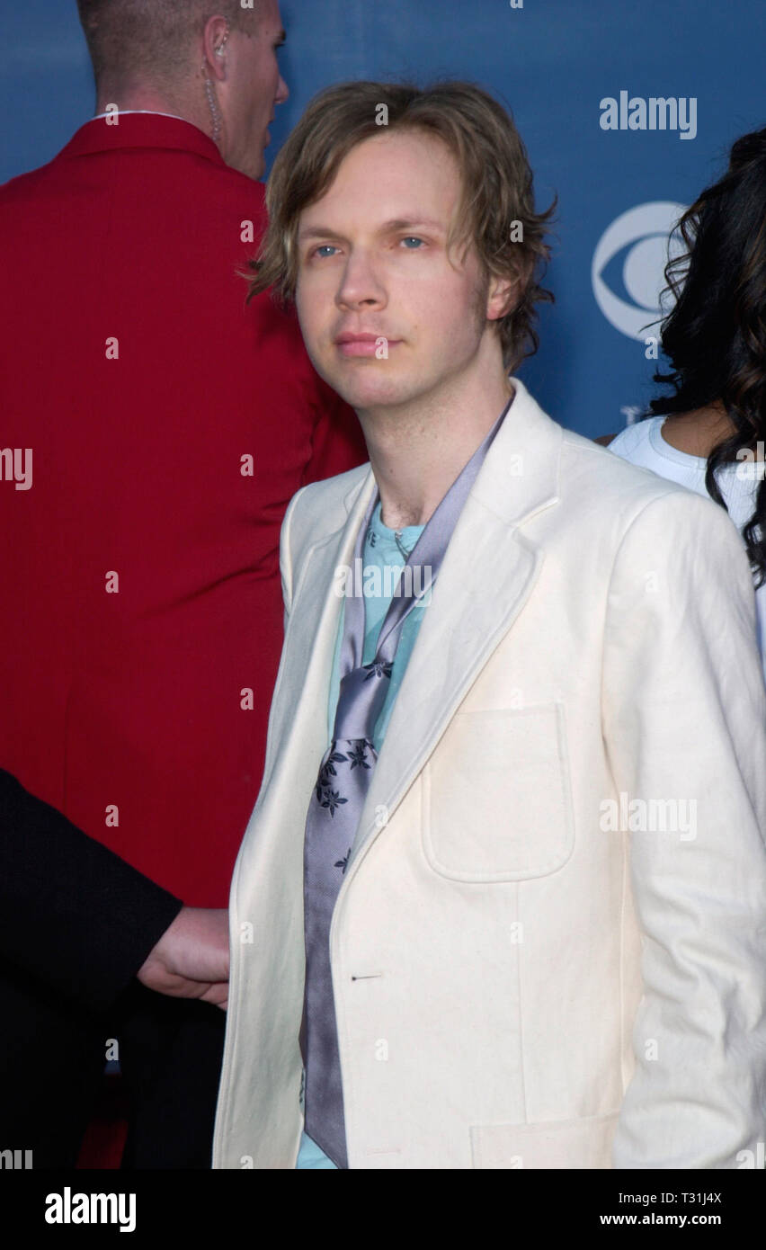 LOS ANGELES, CA. February 21, 2001: Singer BECK at the 43rd Annual ...