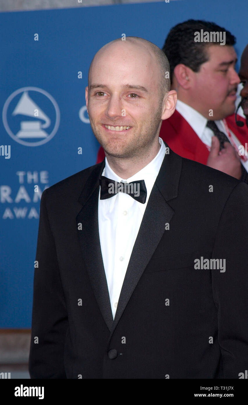 LOS ANGELES, CA. February 21, 2001: Singer MOBY at the 43rd Annual ...