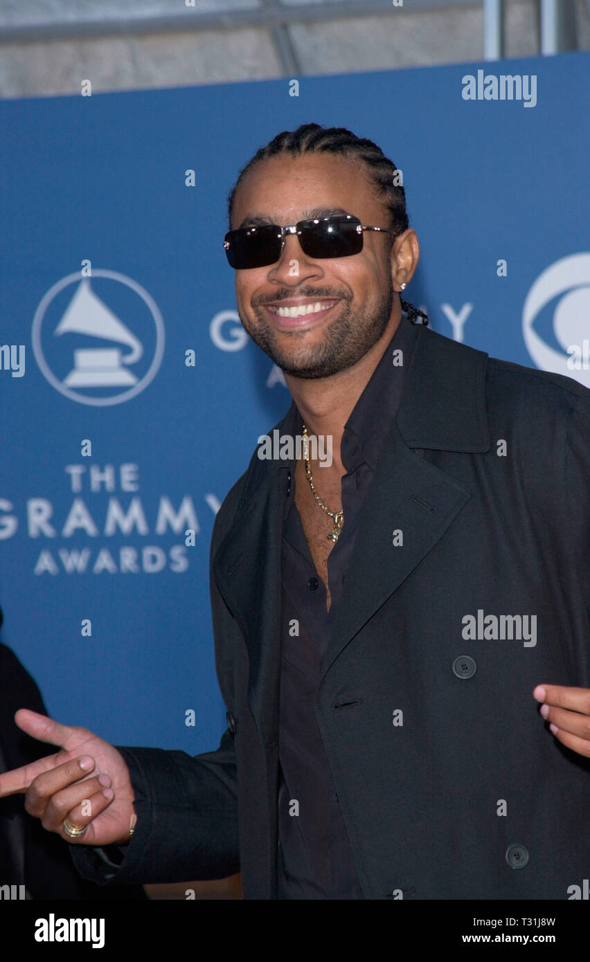 LOS ANGELES, CA. February 21, 2001: Singer SHAGGY at the 43rd Annual ...