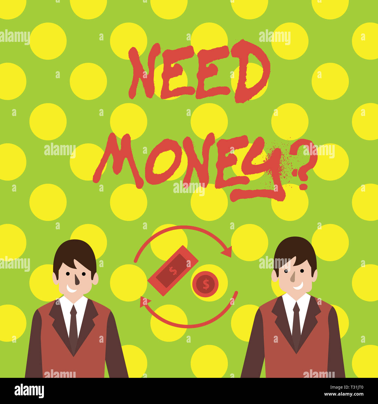 Conceptual hand writing showing Need Money Question. Concept meaning ...