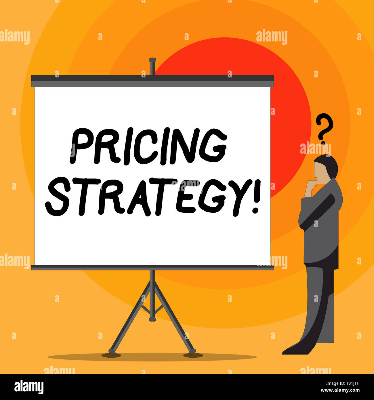 Writing note showing Pricing Strategy. Business concept for refers ...