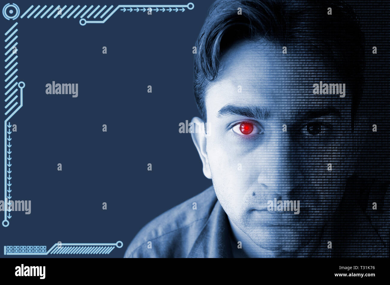 Cyborg eye hi-res stock photography and images - Alamy