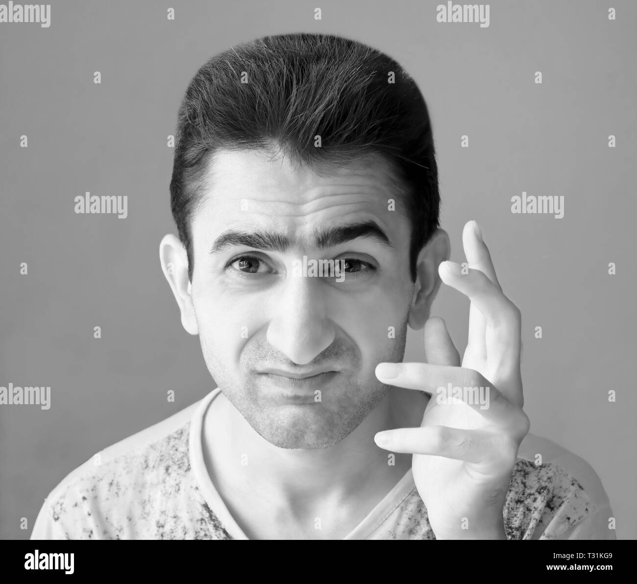 Confused man Black and White Stock Photos & Images - Alamy Confused man Black and White Stock Photos & Images - Alamy