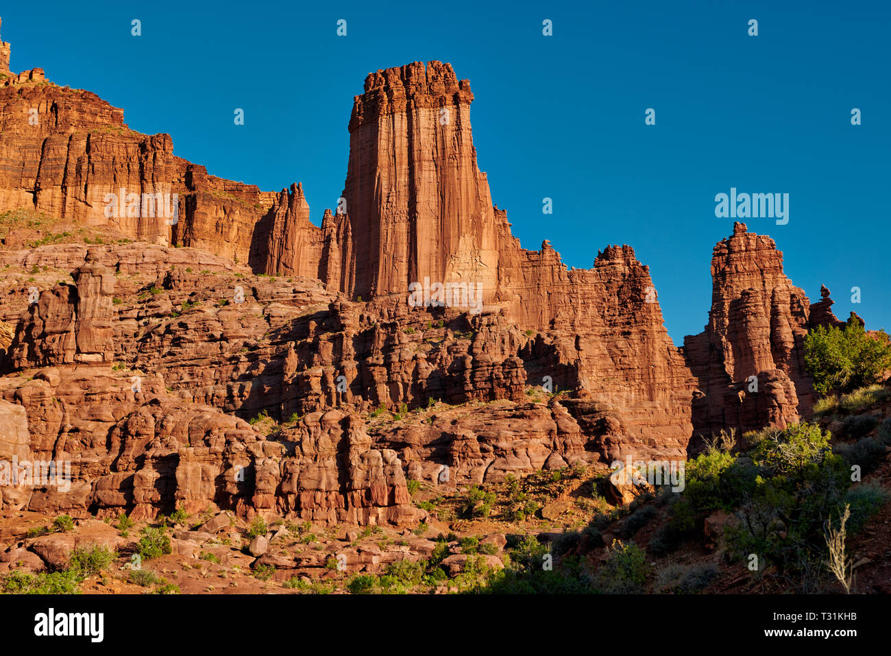 Fisher towers moab utah hi-res stock photography and images - Alamy