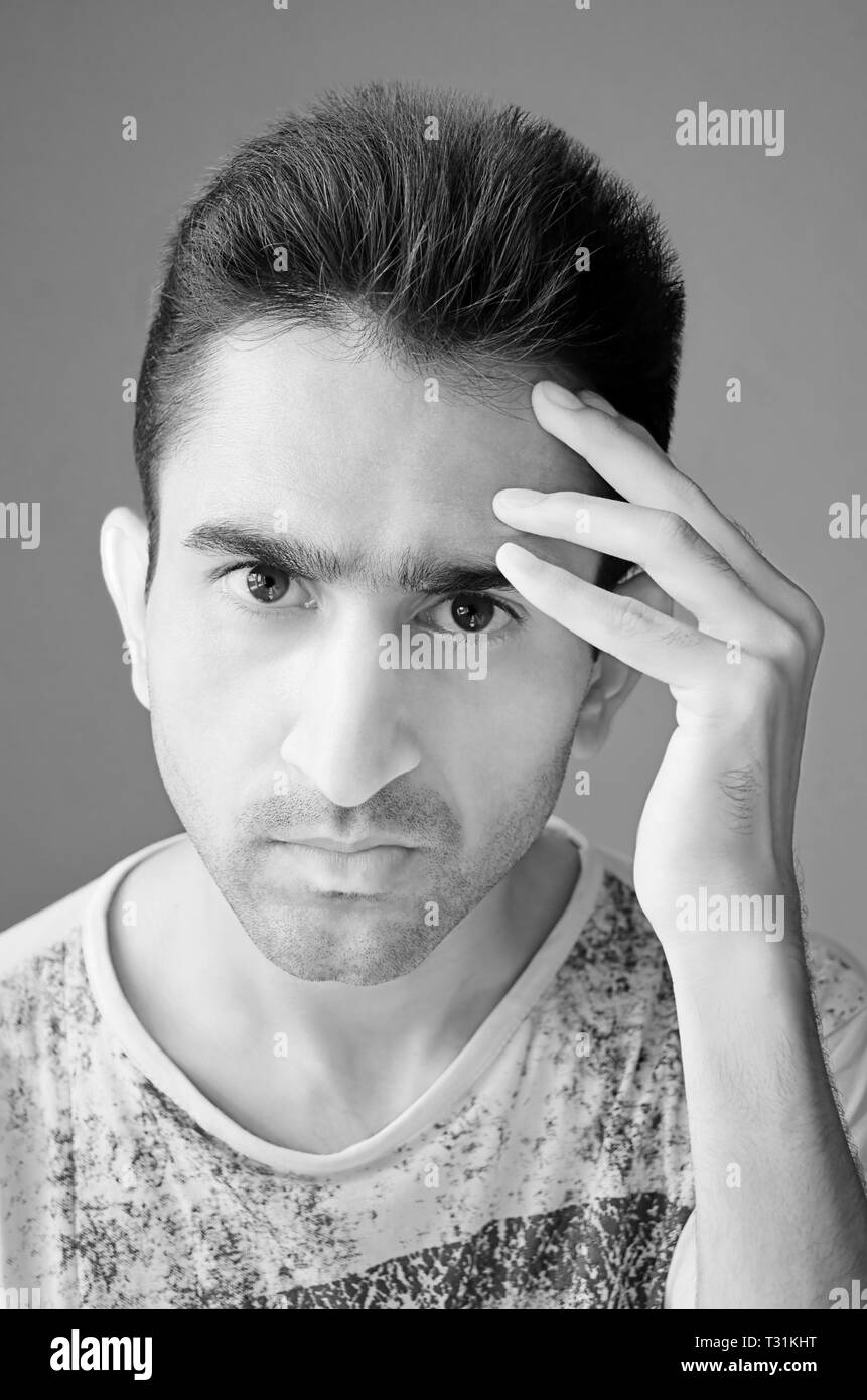 Anger expression hi-res stock photography and images - Alamy