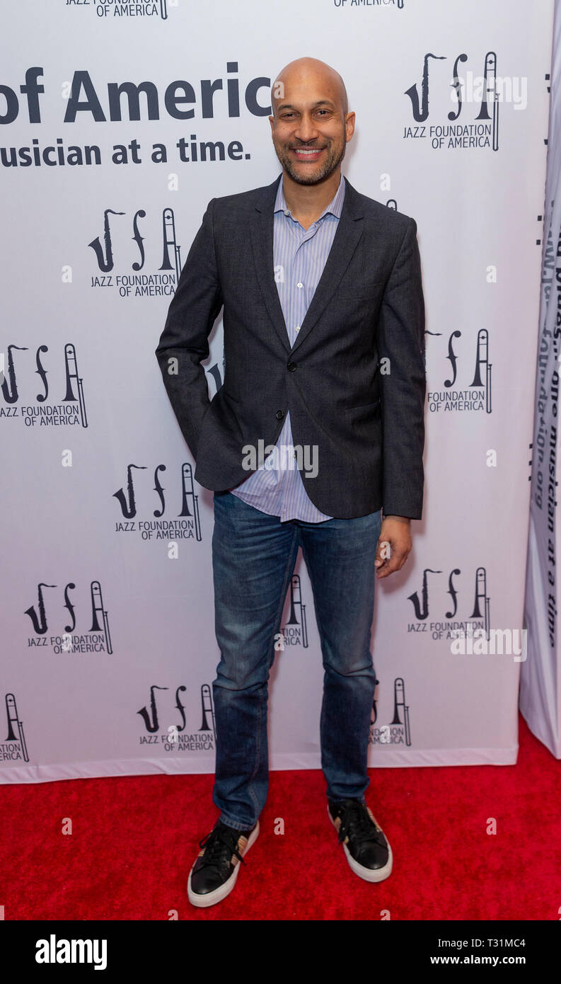 Keegen-Michael Key attends Jazz Foundation of America benefit concert ...