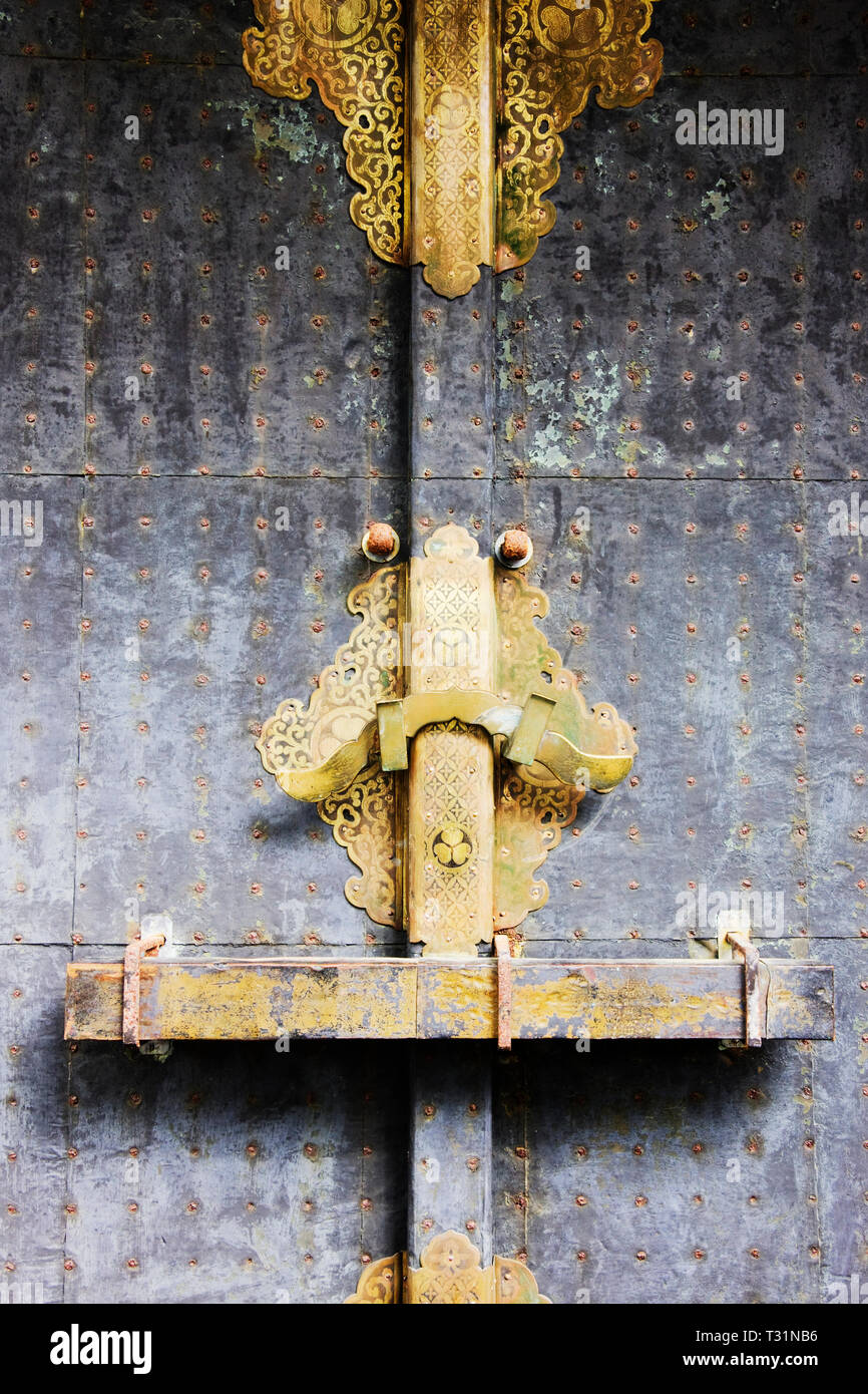 Door and Lock Detail Stock Photo - Alamy