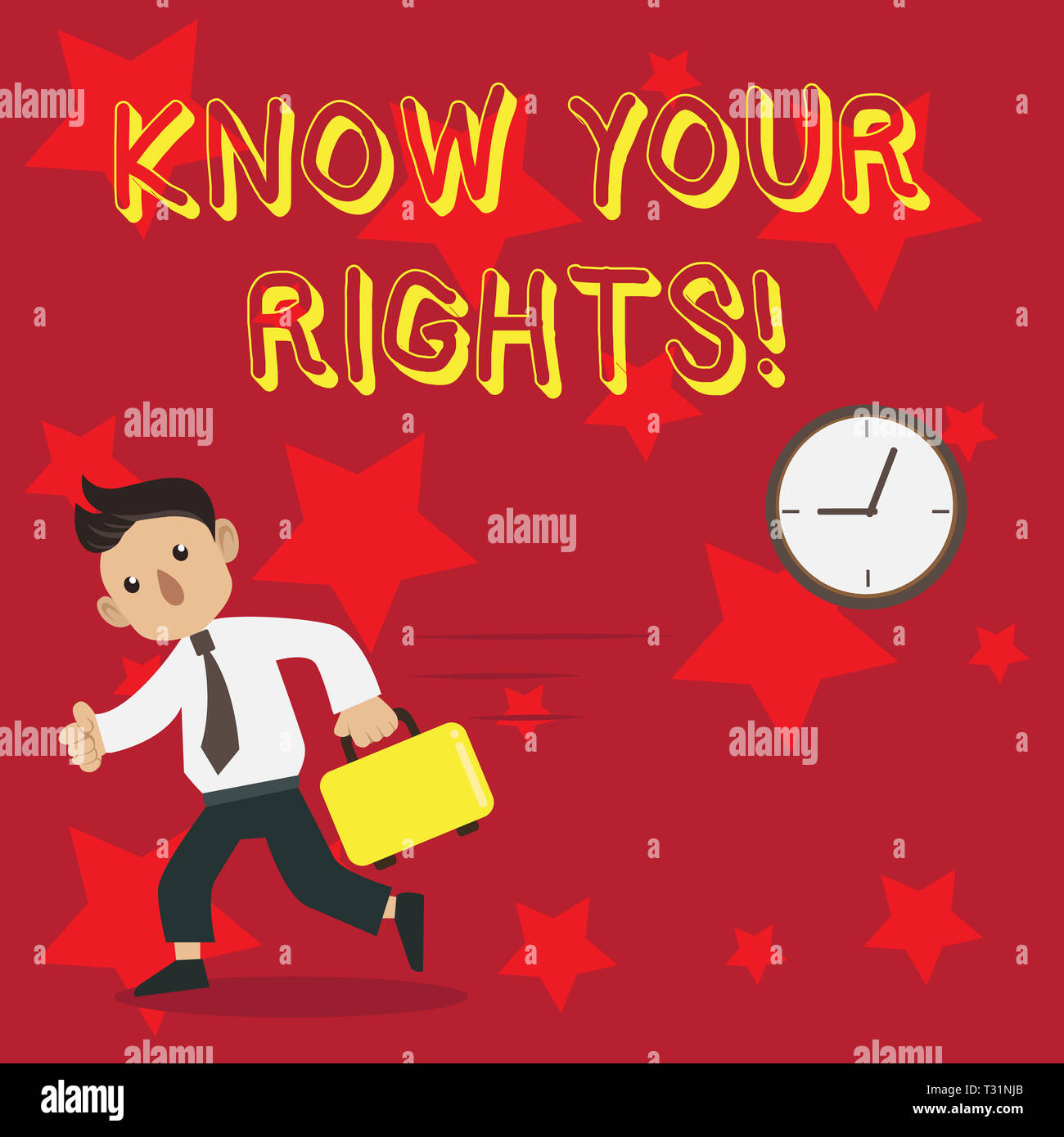 Conceptual hand writing showing Know Your Rights. Concept meaning must ...